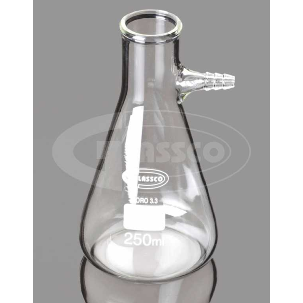 Kitasato vidrio (matraz de vacío), cap. 100 ml | PEMESA