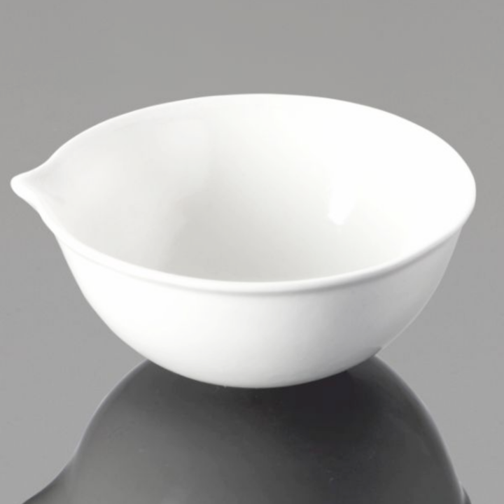 Cápsula de evaporación, porcelana, cap. 130ml, 94 x 42mm (D X A) | PEMESA