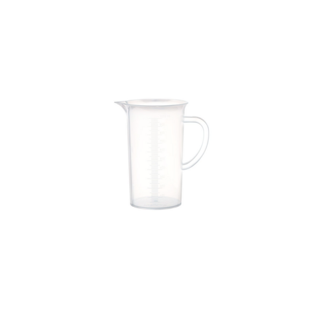 81103 – Beaker plástico con asa, forma alta, 1000 ml | PEMESA